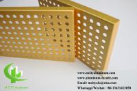 China Powder Coated Perforated Aluminum Sheet with Customizable RAL Colors and 3mm Thickness for Building Facade for sale