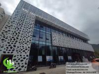 China CNC Engraved Powder Coated Aluminum Facade Panel with Customizable RAL Colors for Building Cladding for sale