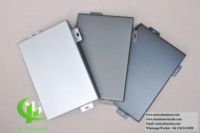 China Powder Coated Aluminum Cladding Panel 1200x2400mm with Perforated Design for Facade and Curtain Wall for sale