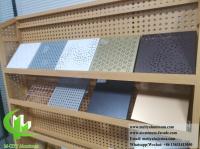 China CNC Cutting Perforated Aluminum Facade Panel with Powder Coated Finish and Customizable Patterns for Architectural Metal Screen Decoration for sale