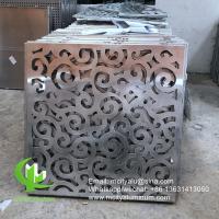 China Powder Coated Aluminum Decorative Panel with Custom Patterns for Facade Cladding in 1000x2000mm Size for sale