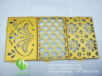 China Powder Coated Perforated Aluminum Facade Panel with Customizable RAL Colors and CNC Turret Punching for sale