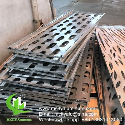 China Powder Coated Aluminum Cladding Sheet with Custom RAL Colors and CNC Laser Cut for Facade Decoration for sale