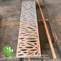 China Powder Coated Perforated Aluminum Facade Panel with Customizable Patterns in 1000x2000mm Size for Exterior Building Cladding for sale