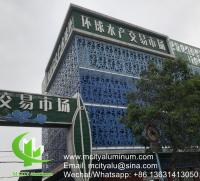 China Powder Coated Perforated Aluminum Sheet with Customizable RAL Colors for CNC Turret Punching Facade Panels for sale
