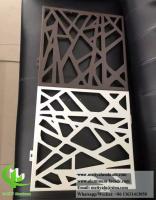 China Powder Coated Laser Cut Aluminum Panel with Customizable RAL Colors in 1200x2400mm Standard Size for Decorative Metal Screen and Facade Cladding for sale