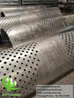 China Powder Coated Aluminum Column Cladding with Customizable Patterns and 3mm Thickness for sale