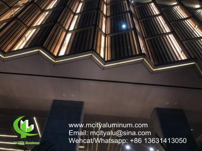 China PVDF Paint Perforated Aluminum Panel for Facade Cladding and Ceiling in Custom RAL Colors and 1000x2000mm Size for sale