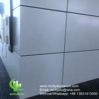 China PVDF Coated Perforated Aluminum Panel for Facade Cladding with Customizable Patterns and 1.5-10mm Thickness for sale