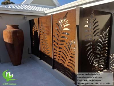 China Powder Coated Laser Cut Aluminum Panel with Custom RAL Colors in 1200x2400mm Standard Size for Facade Cladding for sale