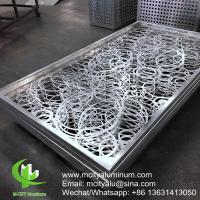 China Powder Coated Perforated Aluminum Panel with Custom RAL Colors in 1000x2000mm Size for Facade Cladding for sale