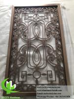 China Powder Coated Laser Cut Aluminum Panel with Custom RAL Colors in 1200x2400mm Size for Room Divider for sale
