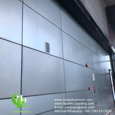 China Powder Coated Aluminum Facade Panel with RAL Color Customizable and 1.5-10mm Thickness for Building Cladding for sale