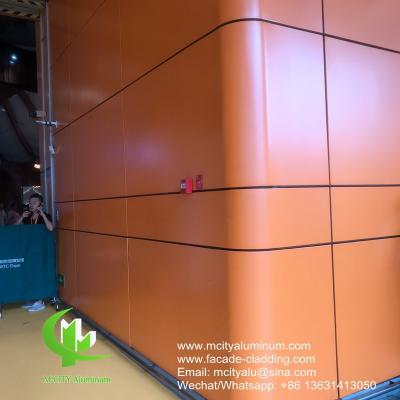 China Powder Coated Solid Aluminum Cladding Panel with Custom RAL Colors and 1.5-10mm Thickness for Facade for sale