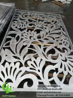 China Powder Coated Laser Cut Aluminum Panel with Customizable RAL Colors and 3mm Thickness for Facade Cladding for sale