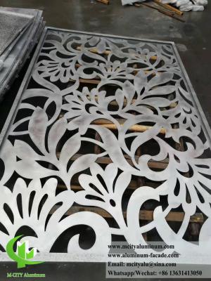 China Powder Coated Laser Cut Aluminum Panel with Customizable RAL Colors and 3mm Thickness for Facade Cladding for sale
