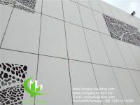China 3mm Powder Coated Aluminum Wall Cladding Panel with Custom RAL Colors for Facade Decoration for sale