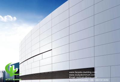 China Powder Coated Aluminum Solid Panel with PVDF Paint and Custom RAL Colors for Facade Cladding and Curtain Wall for sale
