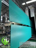 China Customized Design Powder Coated Perforated Aluminum Facade Panel 1000x2000mm for Wall Cladding for sale