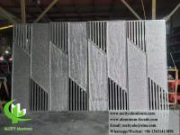 China 20mm Thick Powder Coated Decorative Metal Screen Aluminum Sheet with Customizable Laser Cut Patterns for sale