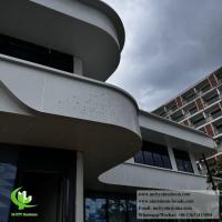 China Premium 3000-series or 5000-series Aluminum Alloy External Wall Panel with PVDF Coating and 1.5mm to 4.0mm Thickness for Durable Perforated Aluminum Facade for sale