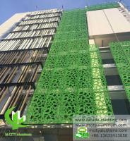 China 3003 Aluminum Alloy Powder Coated Customizable Design Metal Curtain Wall Aluminum Facade Cladding for sale