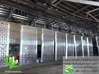 China PVDF Paint Perforated Aluminum Facade with Customizable Patterns and 2mm Thickness for Exterior Wall Cladding for sale