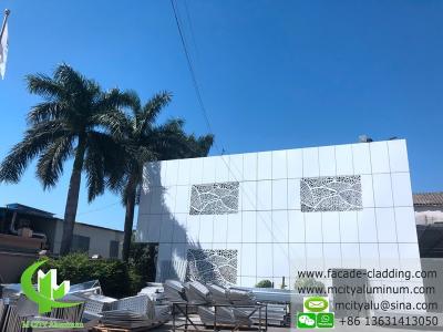 China 3003 Aluminum Alloy Powder Coated Perforated Aluminum Panel for Customizable Facade Cladding and Metal Curtain Wall for sale