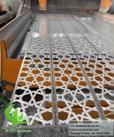 China Customizable Perforation Patterns Aluminum Screen with PVDF Coating for Light & Shadow Control for sale