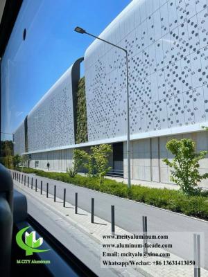 China Powder Coated 3003 Aluminum Alloy Facade Cladding with Customized Size Architectural Panels for sale
