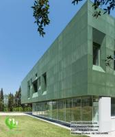 China 3003 Aluminum Alloy Powder Coated Custom Aluminum Facade Panel with Customized Size for sale