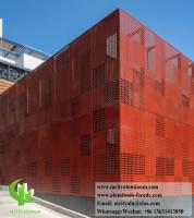 China Perforated Aluminum Facade Panel with PVDF Coating and 3003 Aluminum Alloy for Customized Exterior Wall Cladding for sale