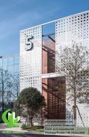 China 3003 Aluminum Alloy Perforated Aluminum Facade Panel with Customized Size and Powder Coated Finish for sale
