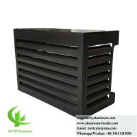 China PVDF Paint Aluminum AC Cover with 3mm Thickness and Perforated Design for Mini Split Outdoor Units for sale
