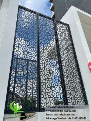 China Customized Size Powder Coated Perforated Aluminum Facade and Cladding with 3003 Aluminum Alloy for sale