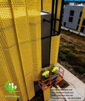 China Custom CNC Perforated Aluminum Cladding Panels with 3003 H14/H24 Alloy and PVDF Coating for Facades for sale