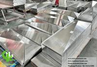 China Architectural 3D Geometric Aluminum Facade Cladding Panels | Custom PVDF Solid Metal Wall Cladding Manufacturer for sale
