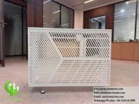 China Premium Aluminum Air Conditioner Covers | Decorative Protective Screens for sale