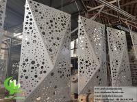 China 3D Perforated Aluminum Facade Panels | Parametric Architectural Cladding for sale