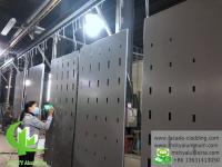 China Powder Coated Aluminum Facade Panel with 3mm Thickness and Custom RAL Colors for Curtain Walls for sale