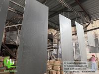 China Custom Gradient Perforated Aluminum Facade Cladding & Screen Panels for sale
