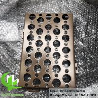 China Powder Coated Perforated Aluminum Facade Panel with 3mm Thickness and Customizable RAL Colors for Wall Cladding for sale