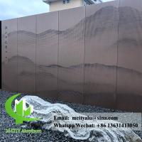 China Architectural Aluminum Panel for Facade Cladding with Customized Perforation and Powder Coated Finish in 1000x2000mm Size for sale