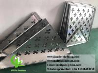 China Powder Coated Laser Cut Aluminum Facade Panel 1000x2000mm for Weatherproof Cladding for sale