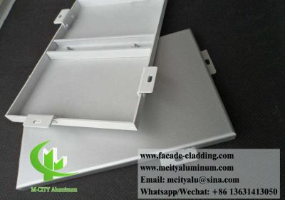 China Powder Coated Aluminum Facade Cladding with Custom RAL Colors and 1000x2000mm Standard Size for sale
