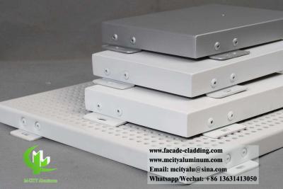 China Powder Coated Solid Aluminum Cladding Panel with Customizable RAL Colors in 1000x2000mm Standard Size for Building Facade for sale