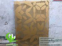 China Powder Coated Perforated Aluminum Facade Panel with Custom RAL Colors and 1000x2400mm Standard Size for Architectural Cladding for sale