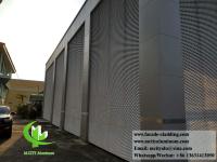China Powder Coated Expanded Aluminum Mesh Screen with Custom RAL Colors in 1000x2000mm Size for Facade Cladding for sale
