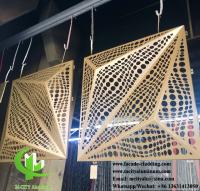 China 3mm Powder Coated Customizable Patterns Perforated Aluminum Sheet for Facade Cladding for sale
