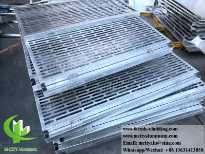China Powder Coated Perforated Aluminum Facade Panel with Customizable RAL Colors and 1.5mm to 10mm Thickness for sale